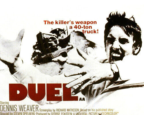 Duel 1971 Steven Spielberg Dennis Weaver Peterbilt 281 truck 16x20 ...
