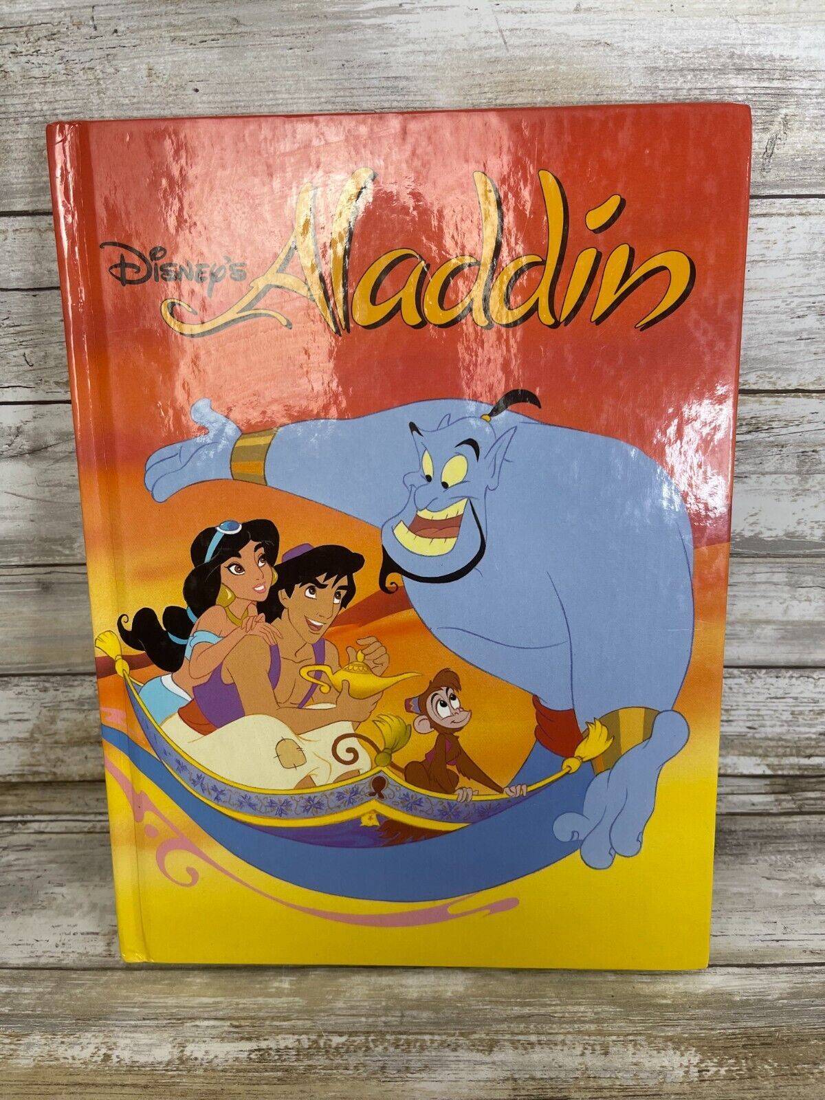 Disney Classic Series Aladdin Hardcover Book Storybook Vintage 1992 - Books