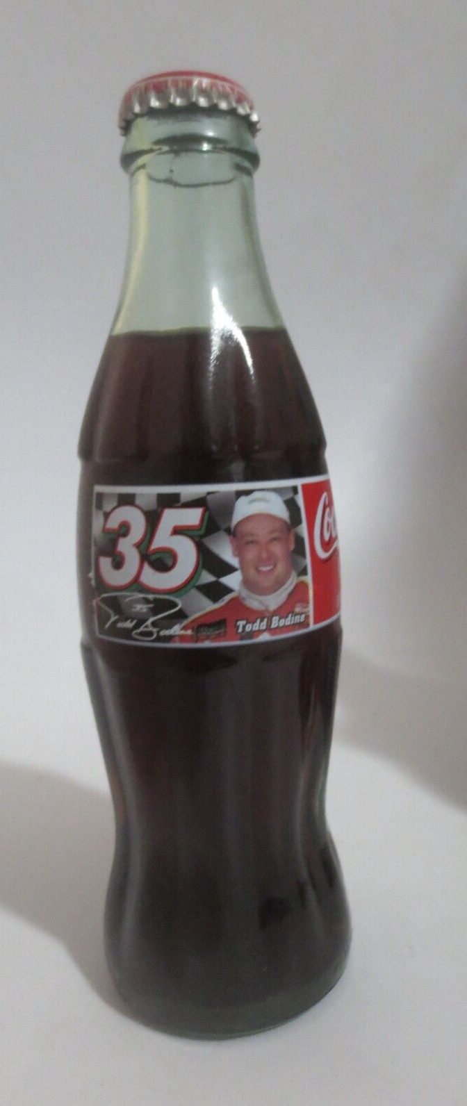 Coca-Cola Classic Racing Family #35 Todd Bodine 8oz Full Bottle ...