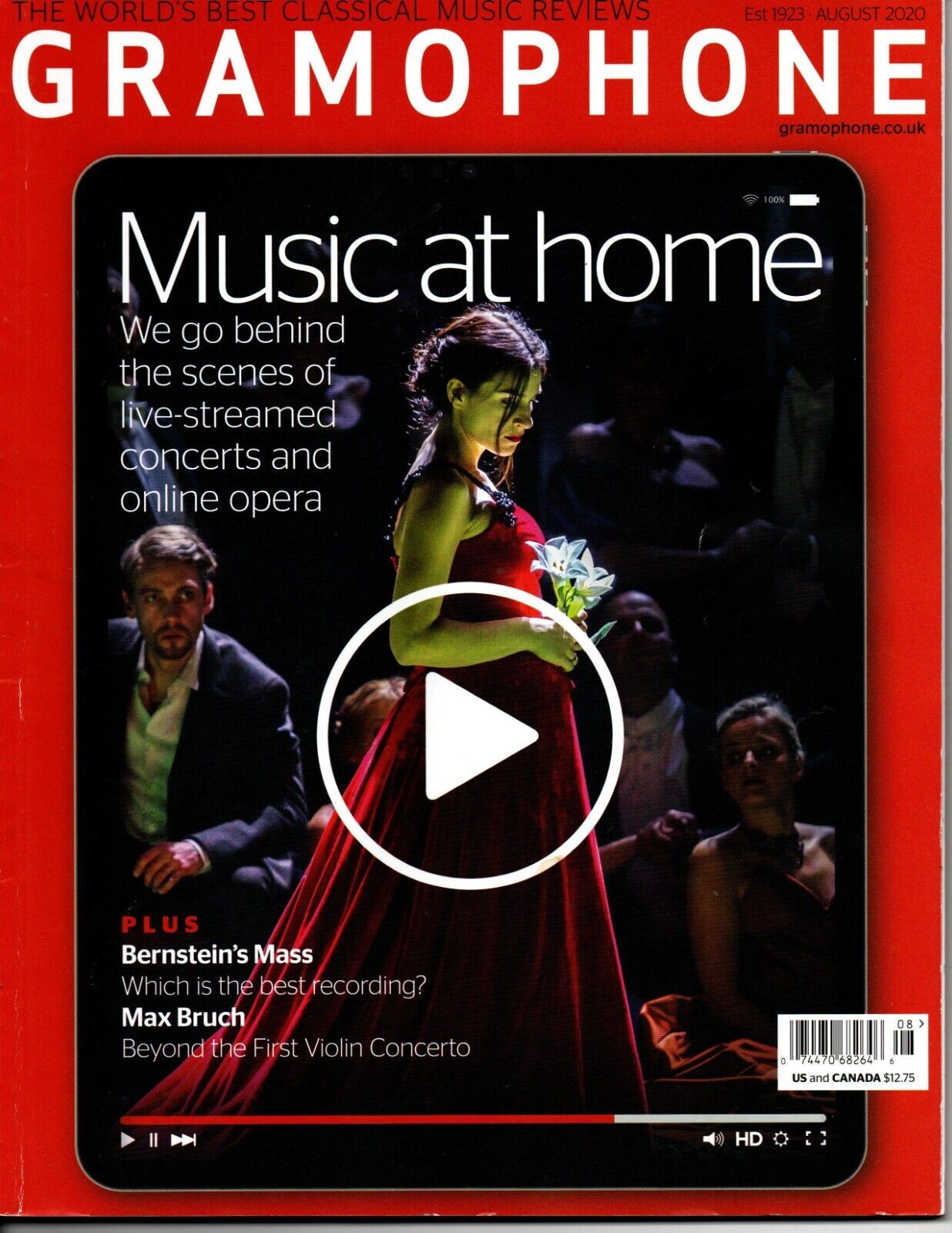 Gramophone Magazine August 2020 Behind the Scenes of Online Concerts ...
