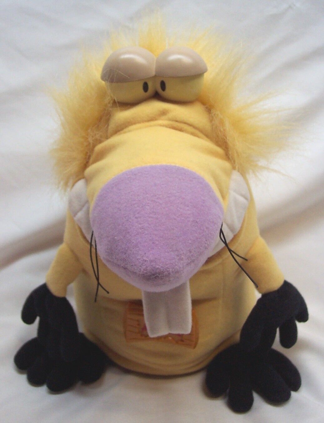 VINTAGE 1998 Mattel NICKELODEON Angry Beavers CHOMPING NORBERT Plush ...