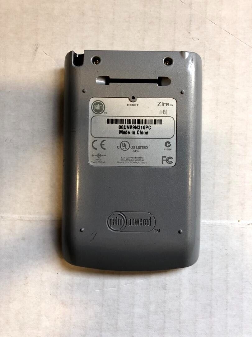 Palm Zire M150 Handheld PDA Organizer Digital Pilot touchscreen palmOS ...