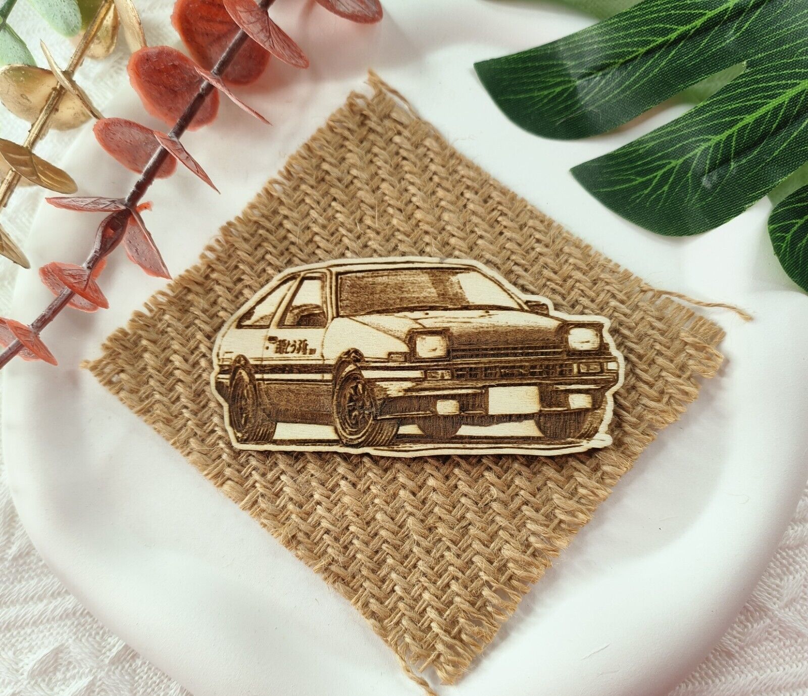 Wood Fridge Magnet for Toyota Corolla AE86 Trueno JDM drift legend ...