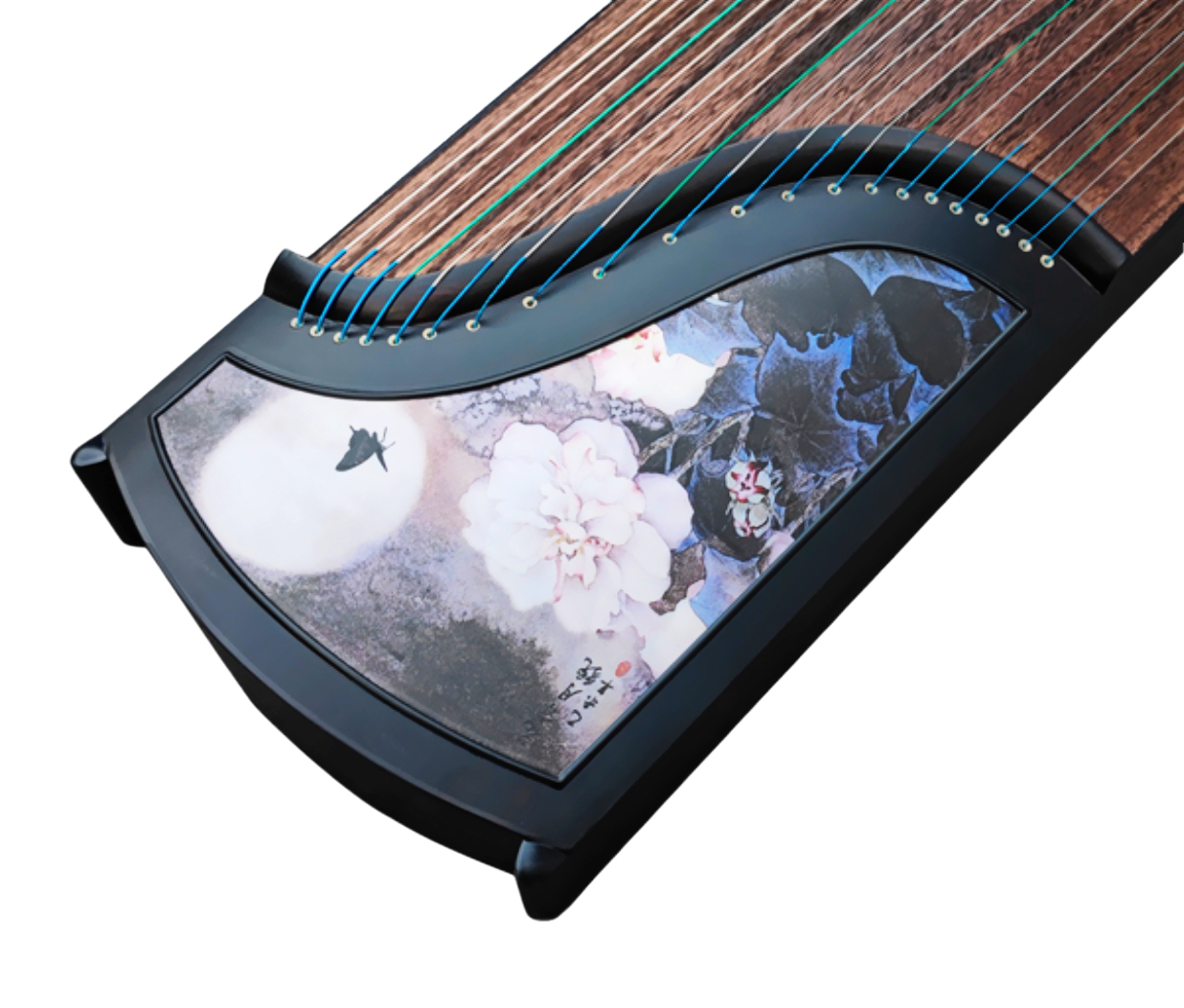 21 strings 163cm guzheng flower and moon appearance - Guzhengs