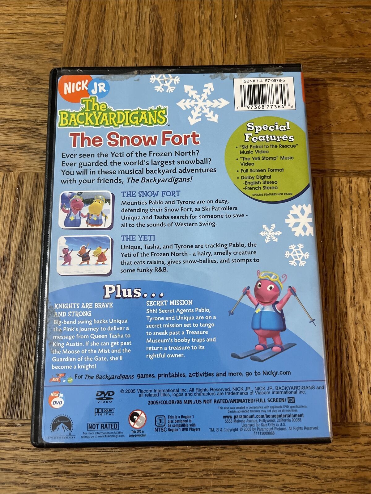 The Backyardigans The Snow Fort DVD and similar items