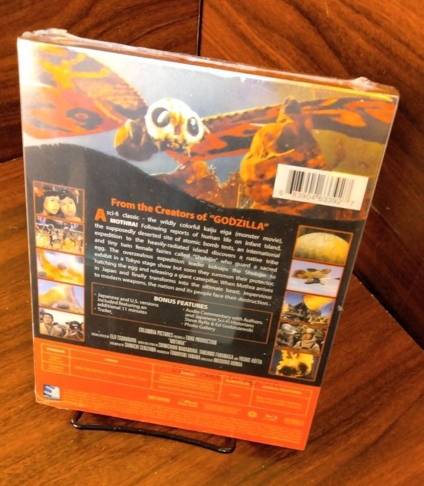 Mothra (Blu-ray, 1961, Steelbook Edition) NEW (Sealed)FREE Box Shipping ...