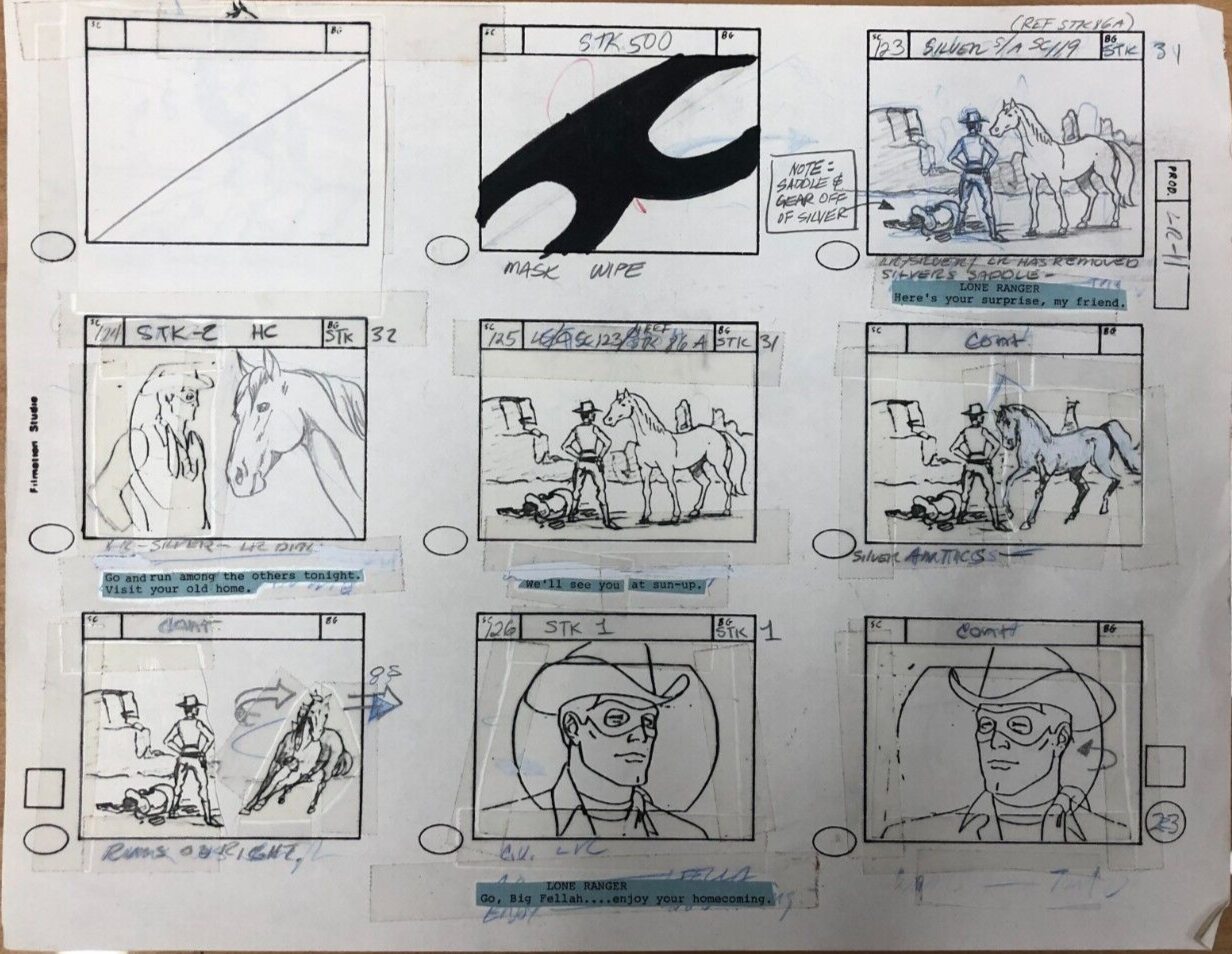 NEW ADVENTURES OF THE LONE RANGER Filmation vintage animation ...