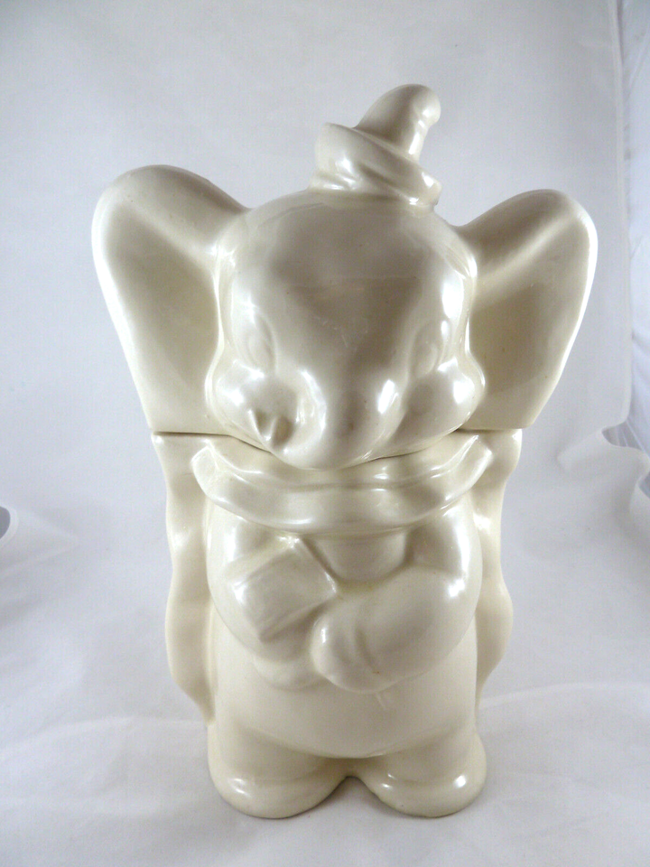 1940's Walt Disney Dumbo Turn Around Cookie Jar Cleaned of all paint ...