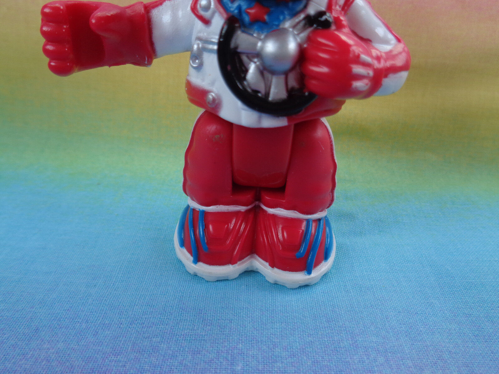 Fisher Price Little People Poseable Bendable Car Racer Driver Red White ...