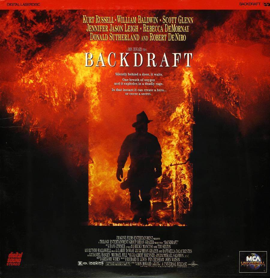 Backdraft Rebecca De Mornay Laserdisc Rare and 50 similar items