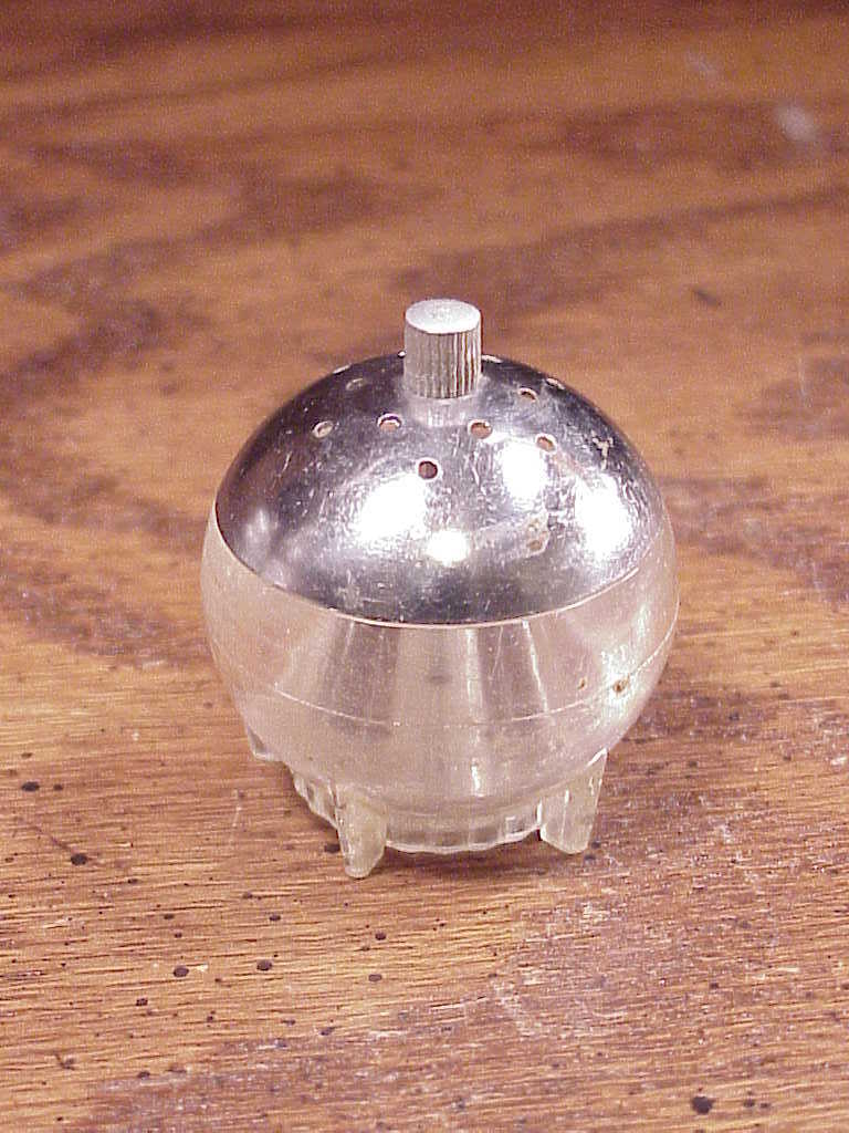 Space Age Spherical Plastic Salt and Pepper Shakers - Decorative ...