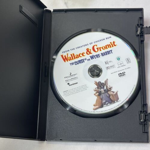 Wallace Gromit: The Curse of the Were-Rabbit (DVD, 2006, Full Frame ...