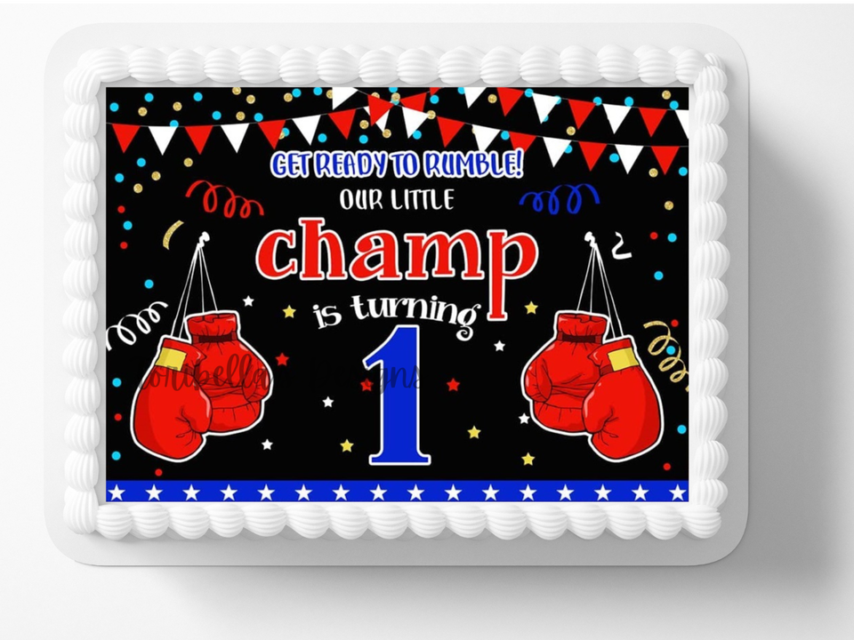 1st Birthday Champ Is Turning One Boxing and 50 similar items