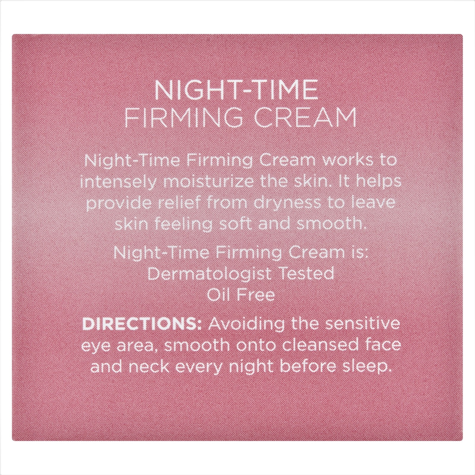 Equate Beauty Firming Night Cream, Oil Free 2 oz - Anti-Aging Products