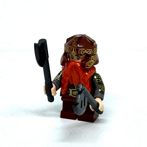 Movie Minifigure Gimli Minifigure Lord Of The Rings Dwarf Fast Shipping ...