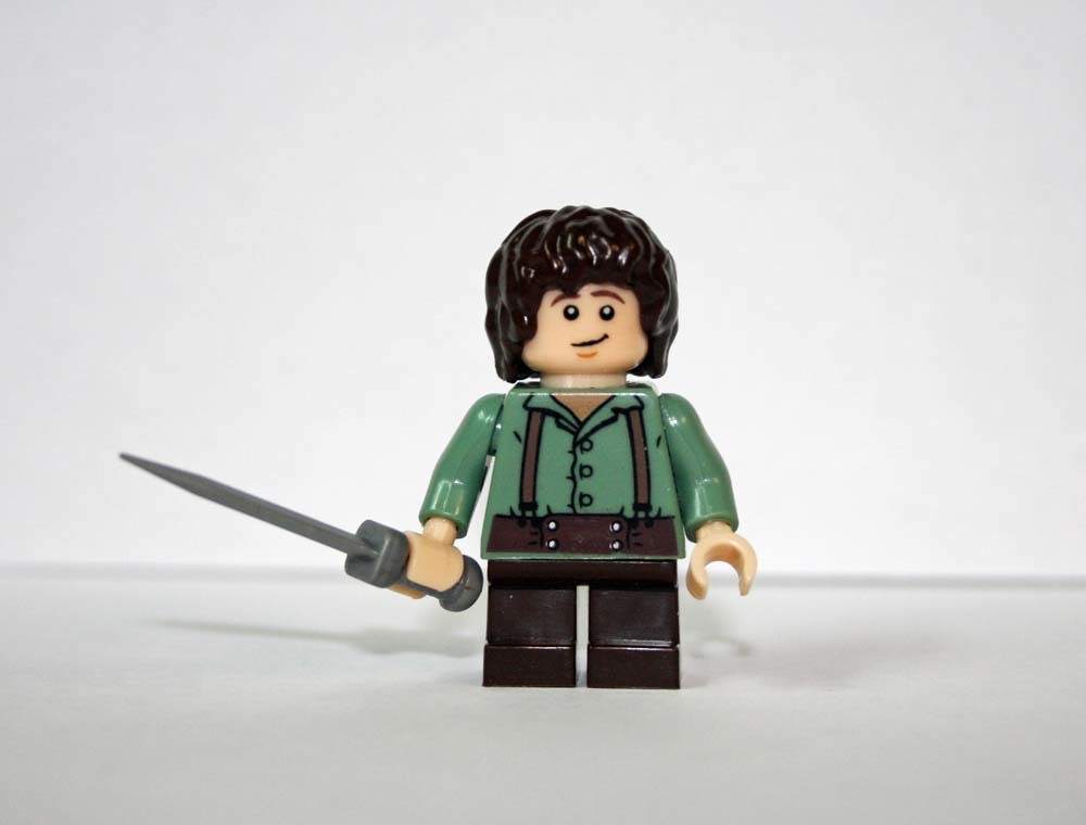 Minifigure Frodo Baggins Hobbit Lotr Lord Of The Rings Bulk Block ...