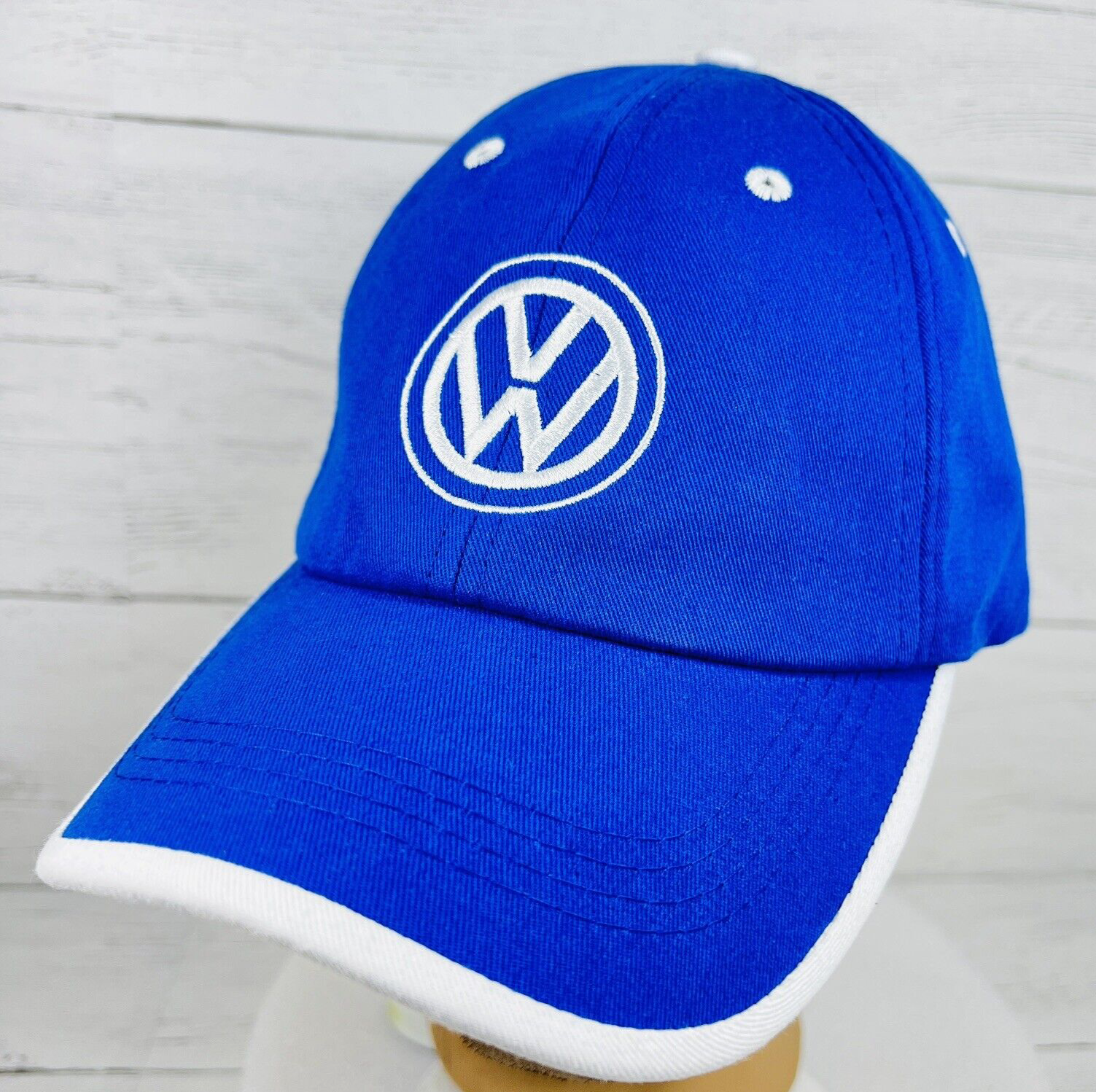 Tom Bush Volkswagen Baseball Hat Cap Adjustable Blue Car Auto - Hats