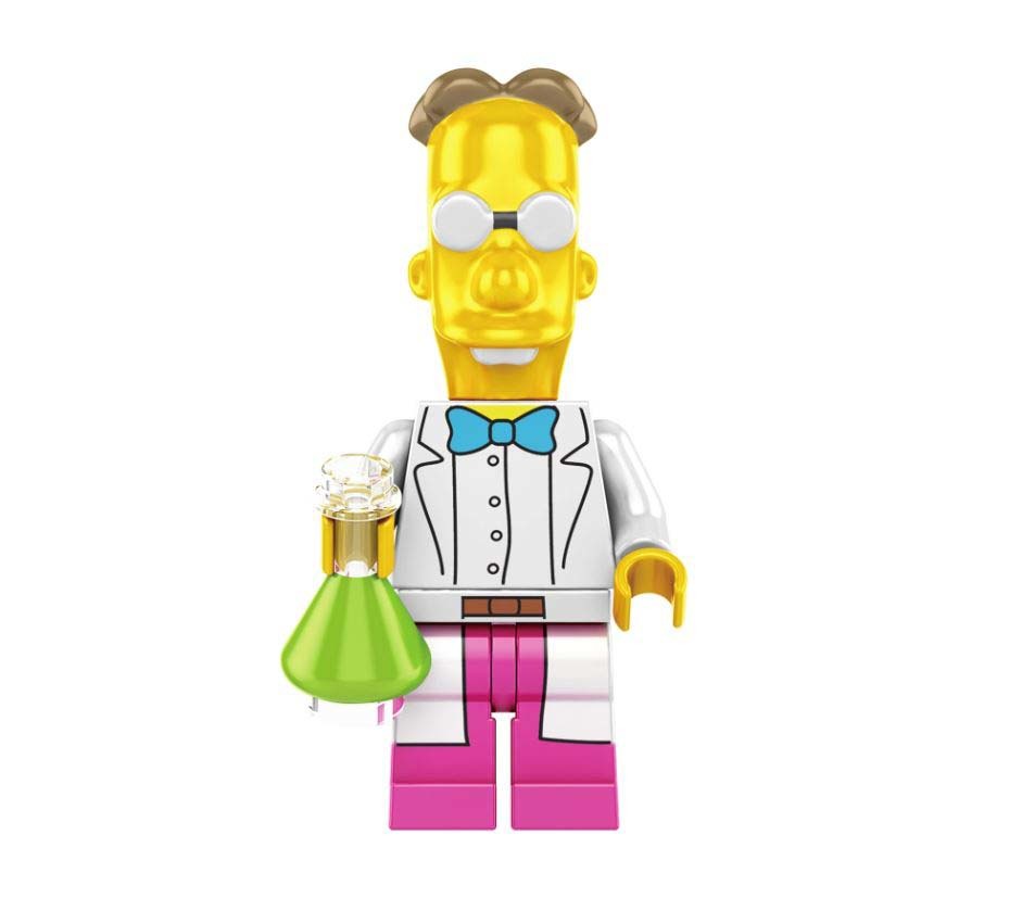 Professor Frink The Simpsons Cartoon Minifigure Gift - LEGO (R) Minifigures