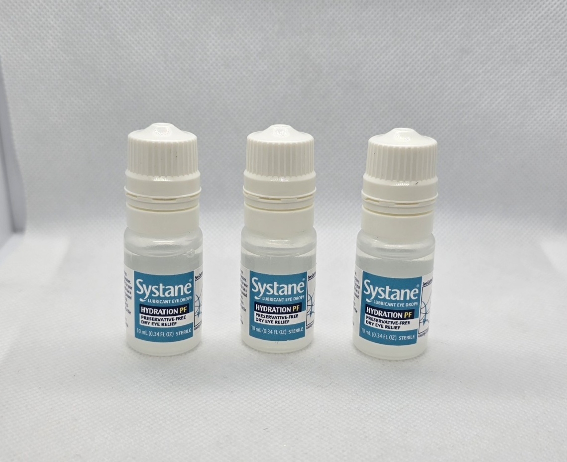 Systane HYDRATION PF Lubricant Eye Drops 3-10mL Bottles NO BOX EXP 06/ ...