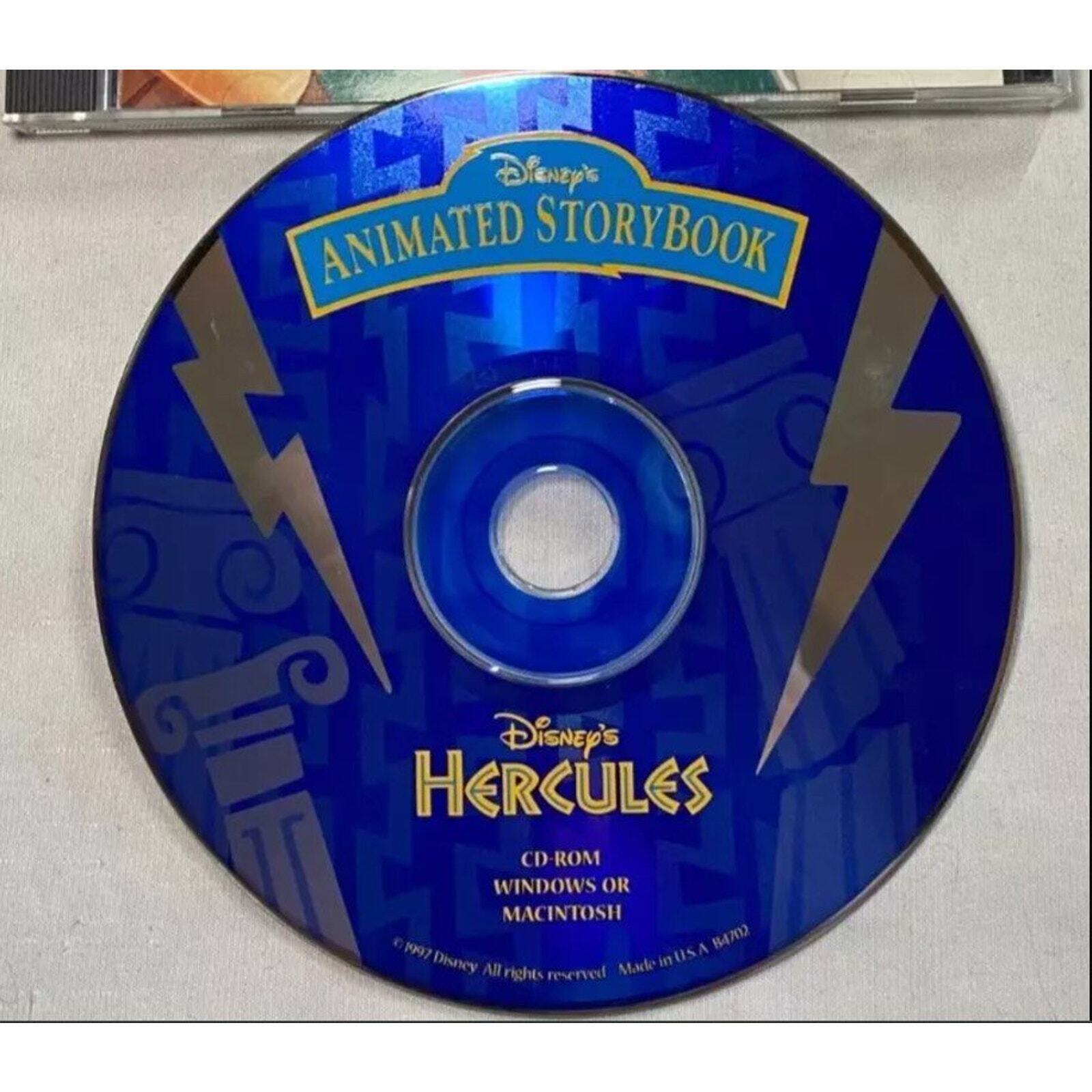 Hercules Animated Storybook Microsoft Windows PC CD - Video Games
