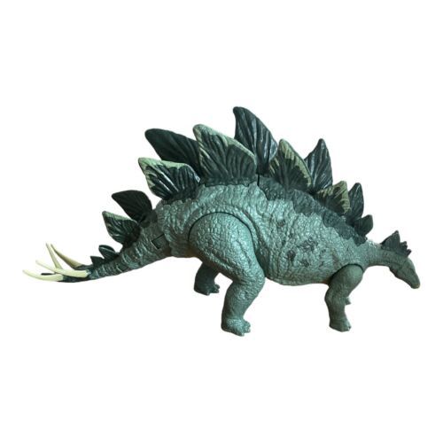 Jurassic World Action Attack Stegosaurus Action Figure Mattel 2017 ...