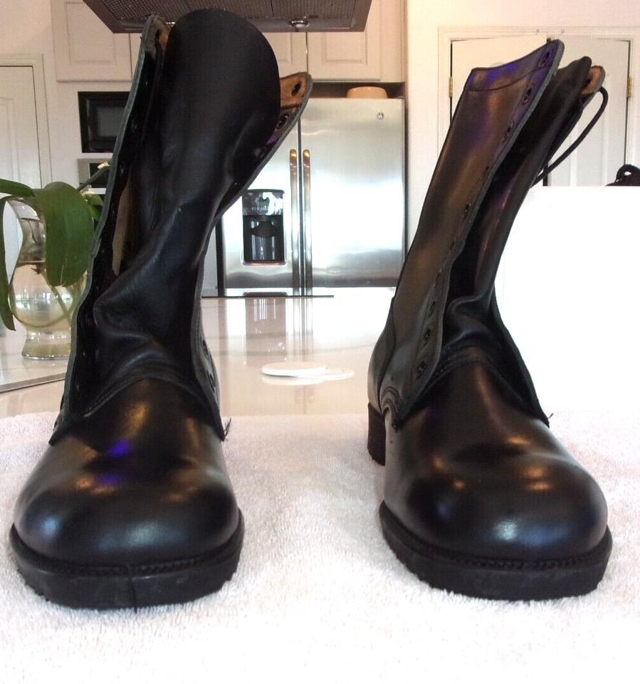 NEW 1972 VIETNAM ERA 10 1/2 CIC GENESCO TACTICAL MILITARY COMBAT BLACK ...