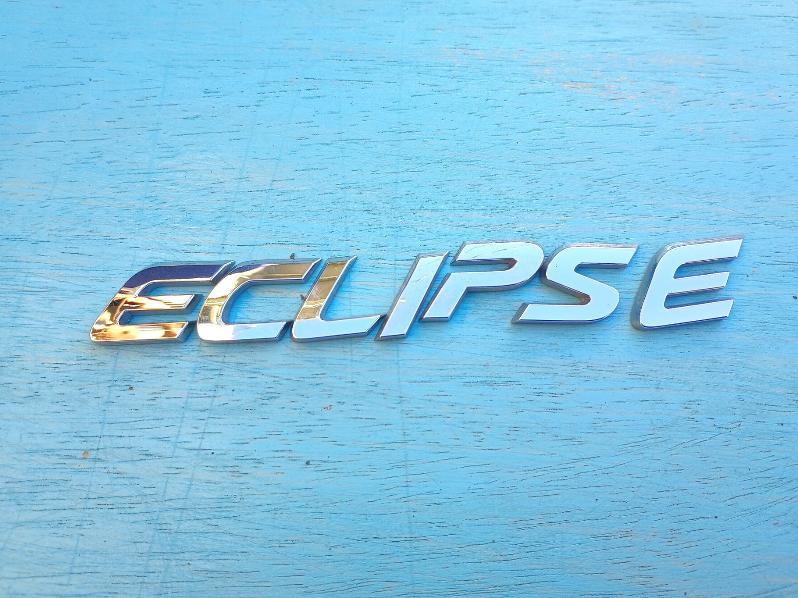 OEM Genuine Mitsubishi Hood Emblem ECLIPSE CROSS 2018-2020 chrome MZ576838EX - Emblems