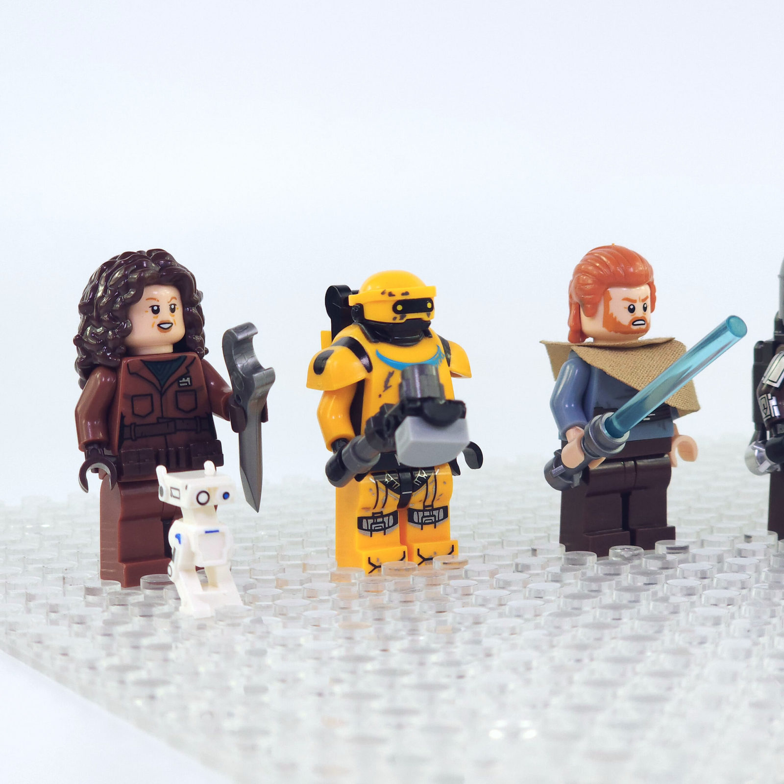 Star Wars Mandalorian Cad Bane Obi-Wan Luke Skywalker Taun We 7pcs ...