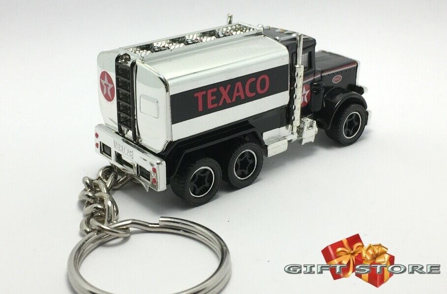 Rare Key Chain Chrome Black Peterbilt Texaco and similar items