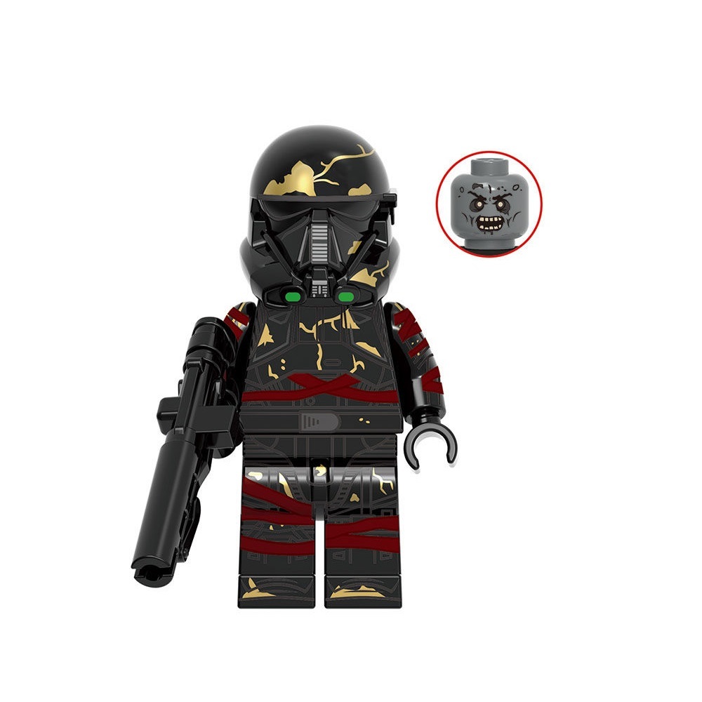 Star Wars Ahsoka The Undead Death Trooper Minifigures Weapons and ...
