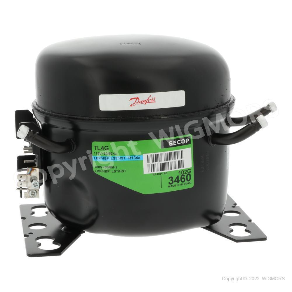 115V 60Hz compressor Secop TL4G 102G3460 as Danfoss R134a refrigeration ...