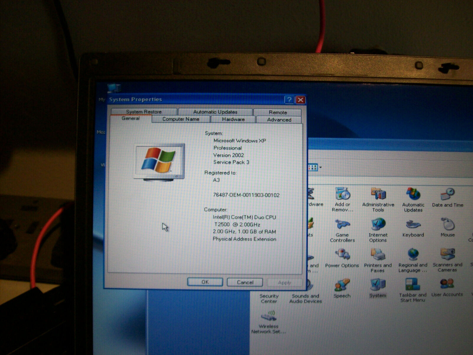 Hp Compaq Nc8430 Intel Pentium M Duo Core 2.0Ghz 1GB 80GB W XP ...