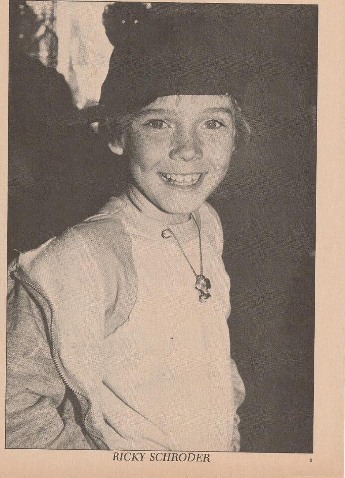 Ricky Schroder Rex Smith magazine pinup clipping teen idols Teen ...