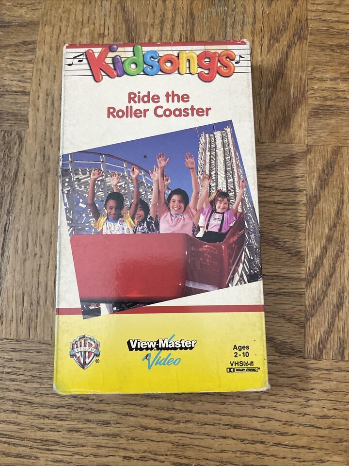 Kidsongs Ride The Roller Coaster VHS - VHS Tapes