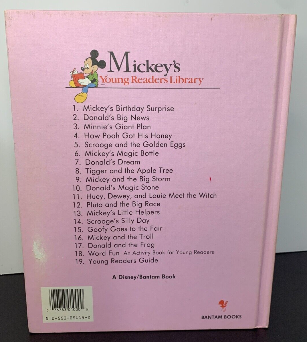 Walt Disney Mickeys Young Readers Library Birthday Surprise Book Volume ...