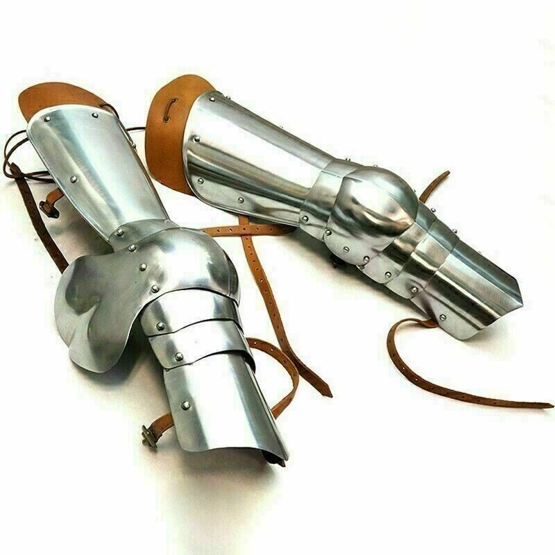 Full Leg Armor Set Medieval Knight Crusader Spartan Steel Larp Antique ... Full Leg Armor Set Medieval Knight Crusader Spartan Steel Larp Antique ...