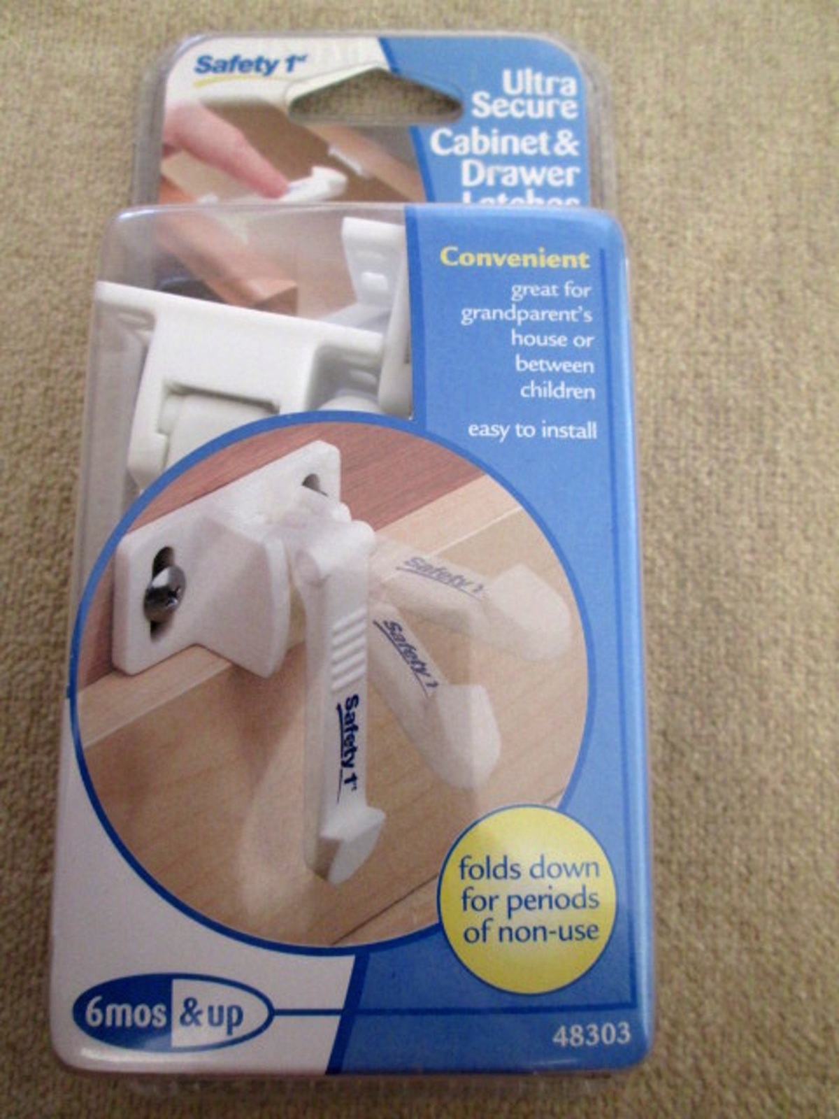 NWT Cabinet & Drawer Latches by Safety First White 4-PK – See ...