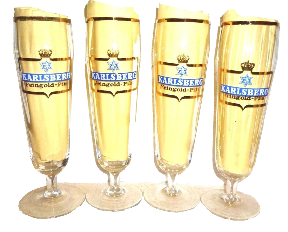 16 Karlsberg Homburg Saarland VALUE PACK German Beer Glasses - Germany