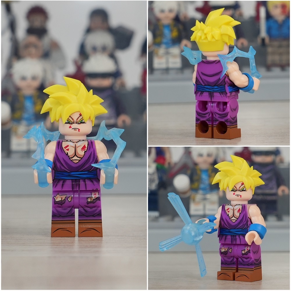 Teen Gohan (Super Saiyan 2) Dragon Ball Lego Compatible Minifigure ...