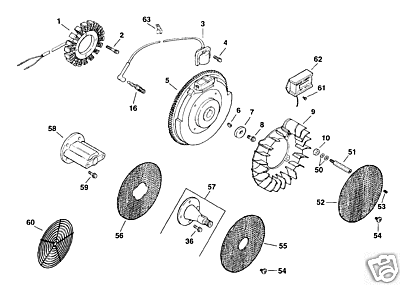 Kohler 24 584 01-S 24 584 45-S Ignition Module Kit CH25 CV730 SV725 ...