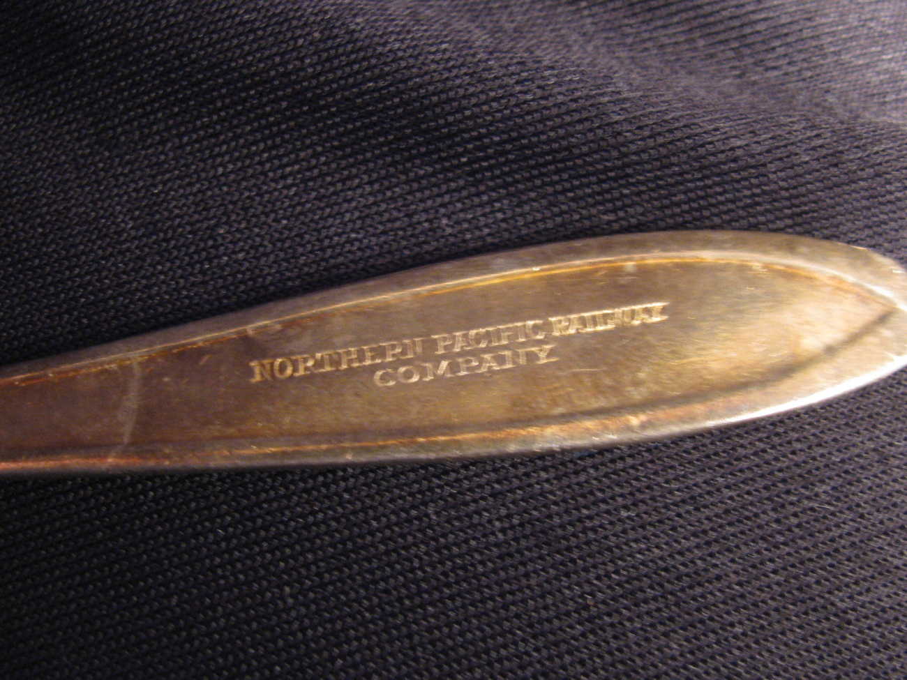 Northern Pacific Railway Silver Plated spoon - Dinnerware & Utensils