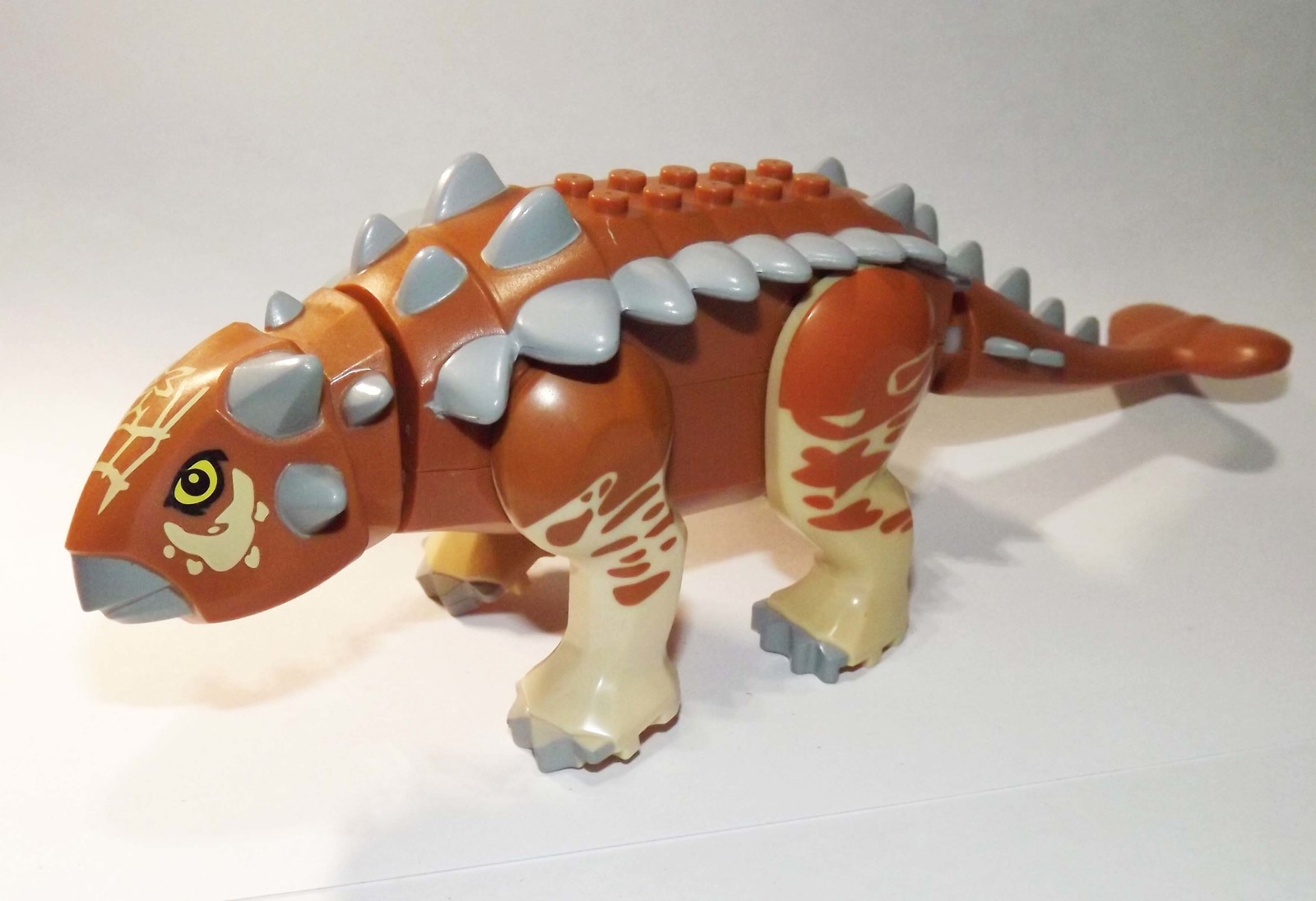 Ankylosaurus Jurassic World Dinosaur Large Custom Minifigures - LEGO (R ...