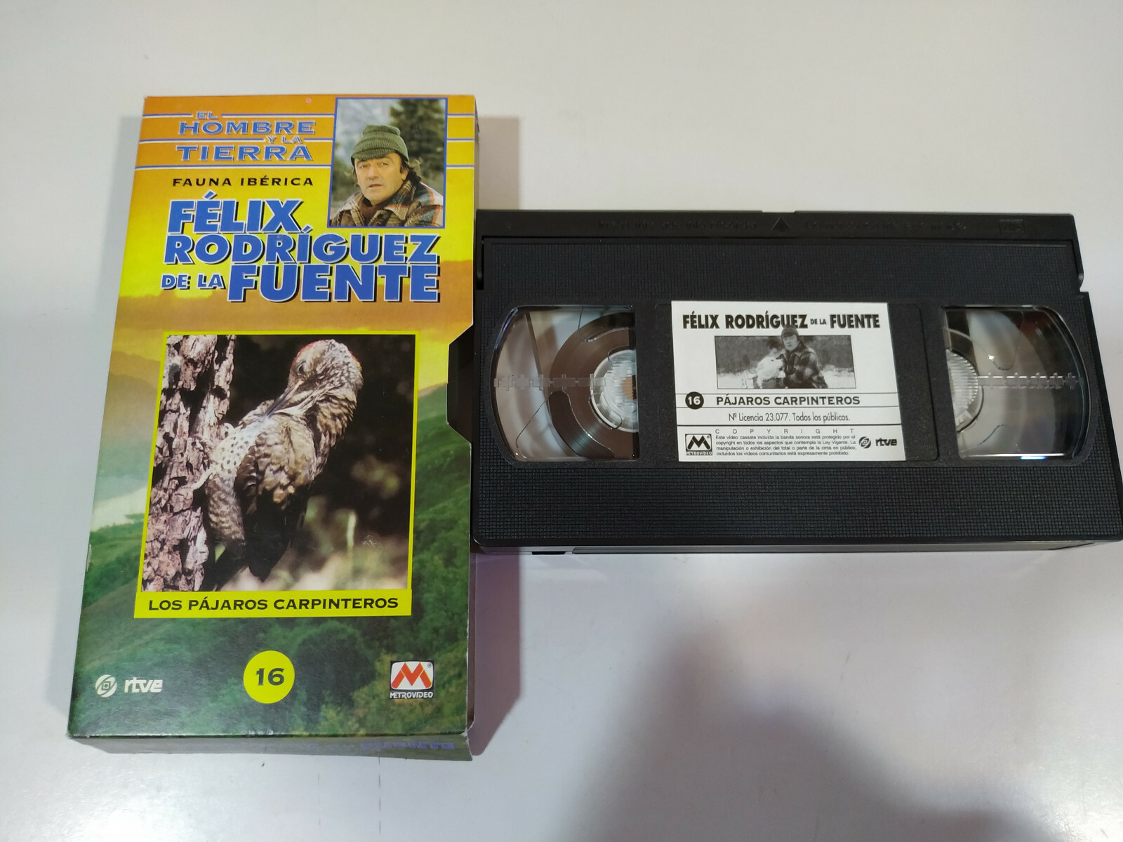 Felix Rodriguez de La Fuente los Vögel Zimmerer - VHS el hombre Y La ...