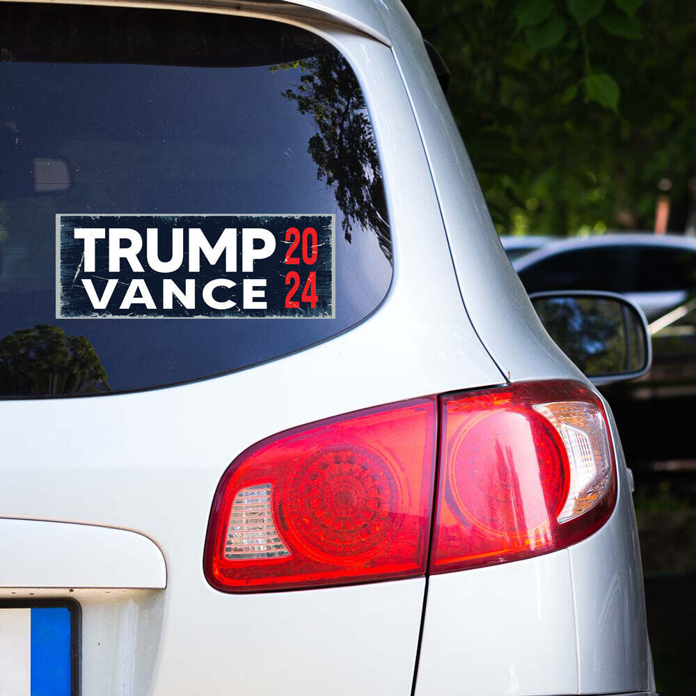 TRUMP VANCE 2024 MAGA Bumper Sticker Decal Graphic Election BS0529 ...