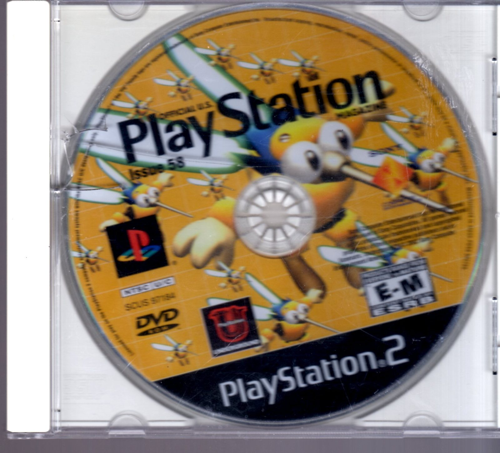 Playstation Magazine Issue 58 demo disc July 2002 Mr Mister Mosquito ...