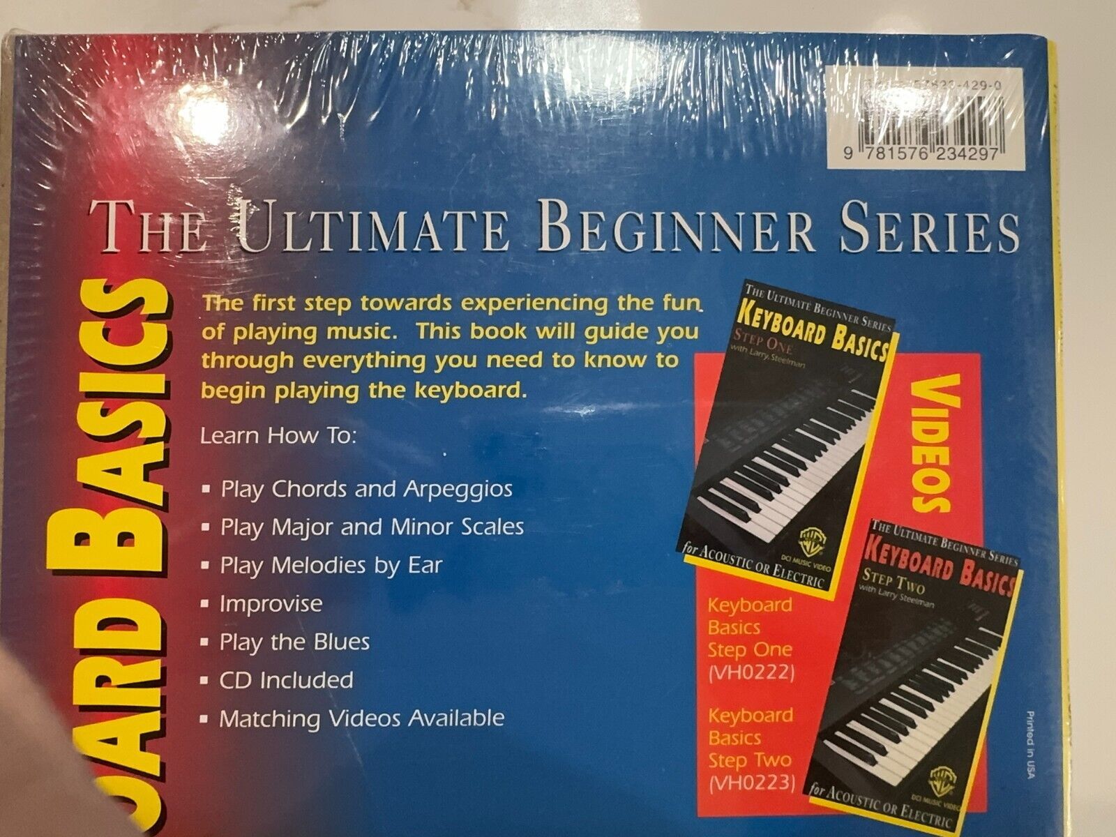 Keyboard Basics: Step 1 & 2 - Larry Steelman - 2 VHS Piano/Keyboard ...