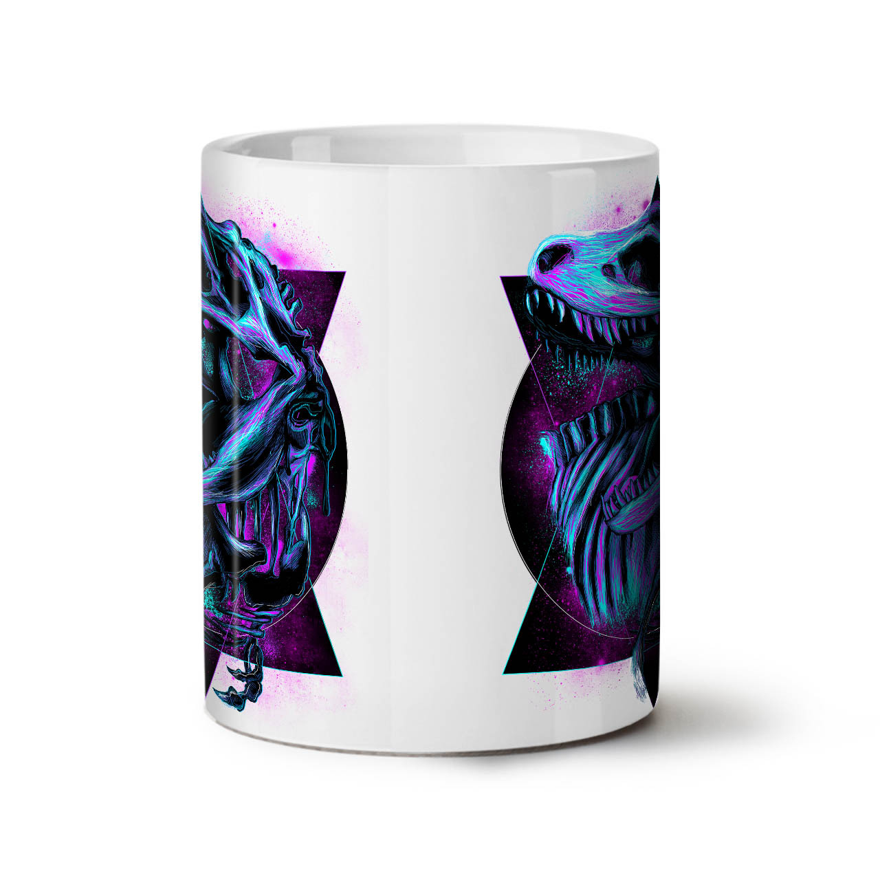 TRex Raptor Dinosaur NEW Colour Changing Tea Coffee Mug 11 oz ...