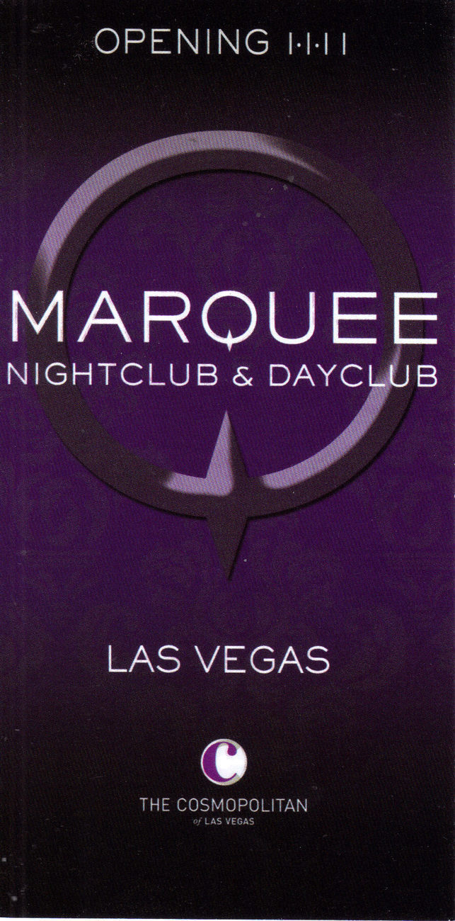 MARQUEE Nightclub & Dayclub Opening 1.1.11 and 50 similar items
