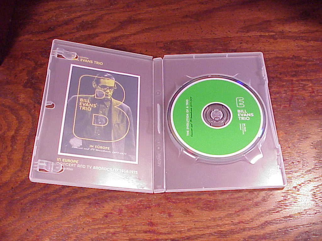 Bill Evans Trio, The Evolution of a Trio DVD, Used, Concert and TV 1971 ...