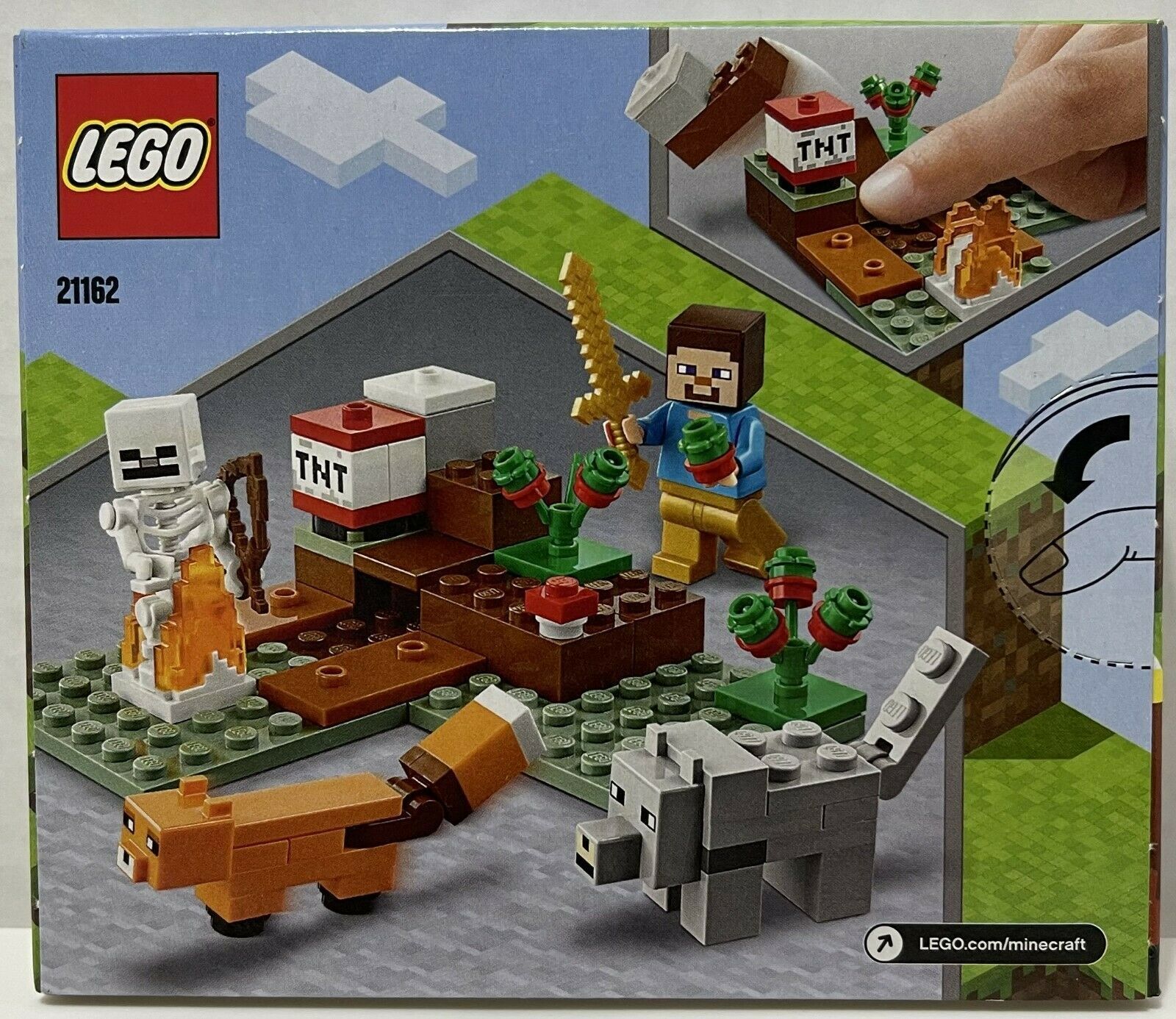 LEGO Minecraft The Taiga Adventure 21162 74pcs 7+ - LEGO (R) Building Toys